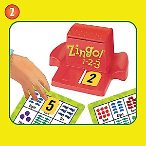 ThinkFun Zingo 1-2-3 Number Bingo Game | Perfect for Kids Aged 4 and Up | Award-Winning Toy of the Year Nominee | Fun Learning Experience