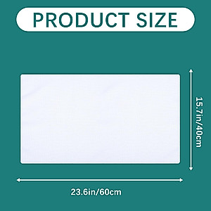 GEKIXUTP 10 Pcs DIY Microfiber Blank Sublimation Kitchen Towels, 16 x 24 Inch