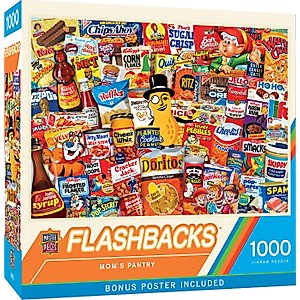 MasterPieces - 1000 Piece Jigsaw Puzzle, Mom’s Pantry, Fun for Adults, Family, Kids, Non-Glare Finish, 19.25" x 26.75"