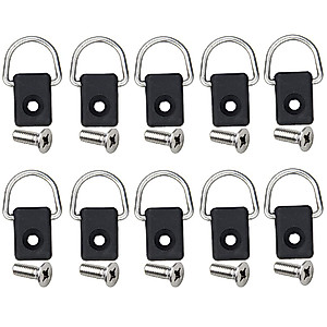 UP100 10PCS D Ring for Kayak Boat Canoe Fitting Stainless Steel