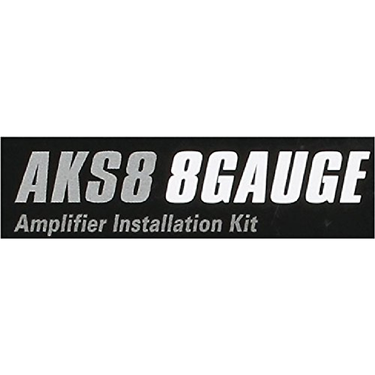 Sound Storm Laboratories AKS8 8 Gauge Car Audio Amplifier Amp Complete Kit Wiring Installation with Install Wire Cables and RCA Interconnect