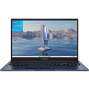 ASUS 2023 Newest Vivobook 15 Laptop, 15.6" FHD Display, Intel Core i3 1215U up to 4.4GHz, 16GB DDR4 RAM, 1TB SSD, Intel UHD Graphics, Wi-Fi, Bluetooth, Windows 11 Home in S Mode, Quiet Blue