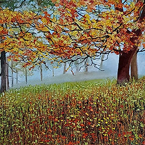 Early Morning Dew, Landscape by Internationally Renowned Painter Yary Dluhos