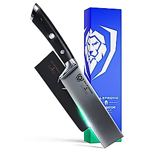 Dalstrong Gladiator Elite Series Forged High Carbon German Steel Produce Kitchen Knife, 6 Inches, Sheath Included