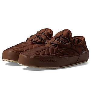 New Balance Unisex-Adult Caravan Moc V2 Slipper, Rich Oak/Mindful Grey, 12.5 Wide Women/11 Men