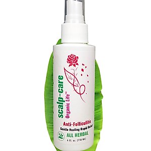 Herbal Dermatitis Dry Shampoo, Itchy Scalp Folliculitis Solution with Leave-In Tea Tree Oil Anti-Dandruff Conditioner for Men and Women. Safe and Effective for Sensitive Skin and Scalp.