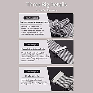 XXXDXDP Sport Modes Smart Watch for Android ios Fashion Comfortable Women Men Sleep Management Smartwatch (Color : Black)