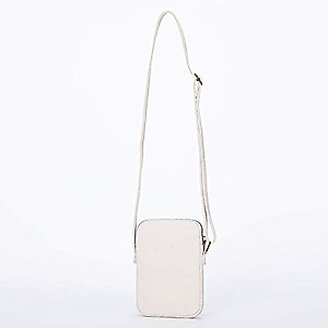 YONBEN Small Crossbody Purse Zipper Cell Phone Bag Mini Shoulder Purse Wallet Smart Phone Wallet with Credit Card Solts (Black, 4.72”(L) 0.78”(W) 6.49”(H))