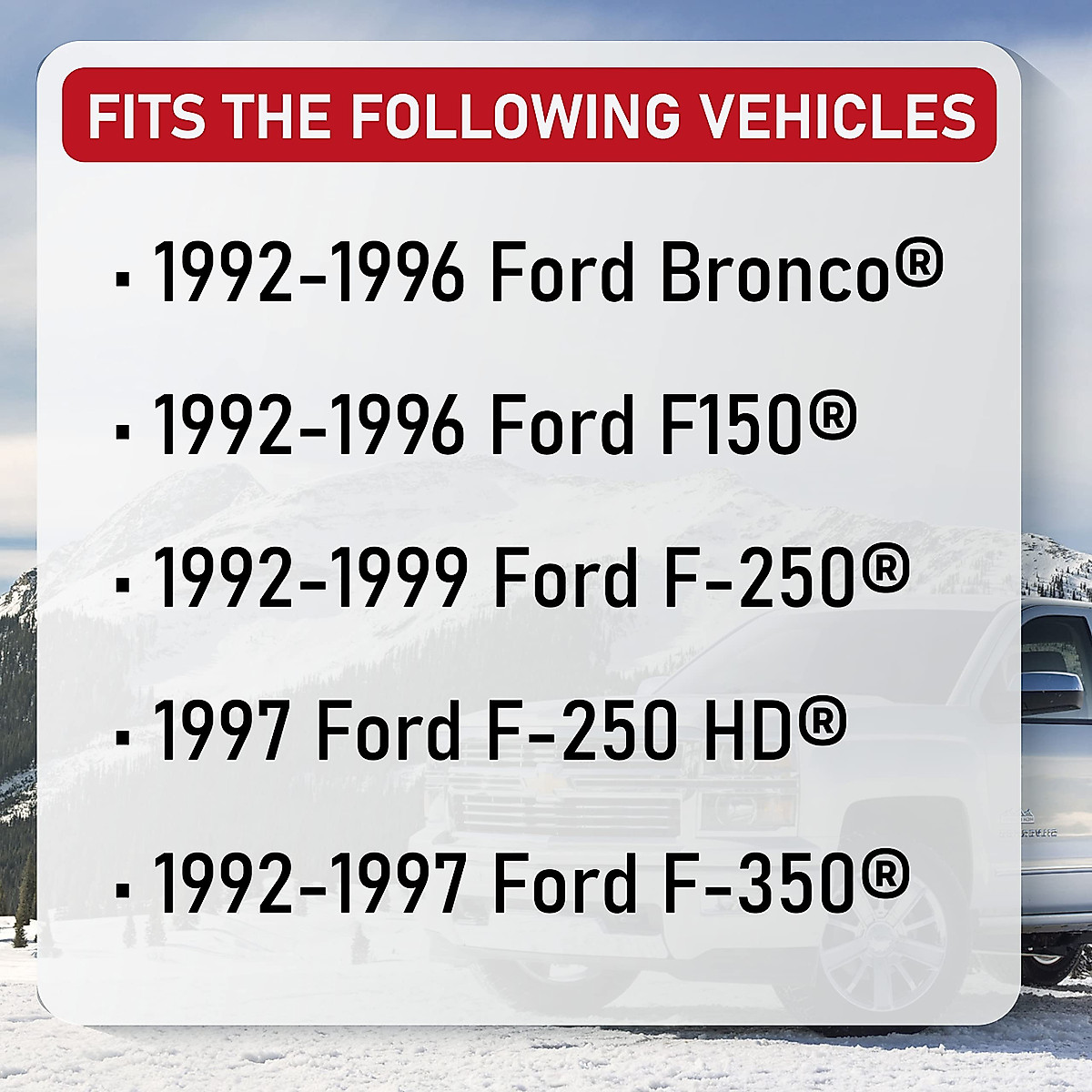 4WD Transfer Case Lower Shift Linkage - Replaces F3TZ 7210-C, 600-602, 600602 - Compatible with Ford Vehicles - 92-96 Bronco, F150, 92-1999 F-250, 97 F250 HD, 92-97 F350-4x4 Control Level Arm