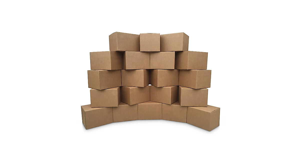 Amazon Basics Medium Moving Boxes – 20 Pack for Easy Packing
