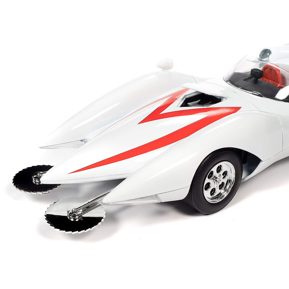 Silver Screen Machines - Speed Racer Mach 5 w/Chim-Chim and Speed Racer Figures (AWSS124)