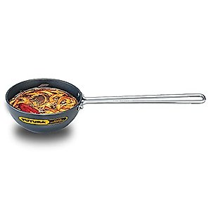 Futura Anodised Heating Pan, 4.72 IN, Black