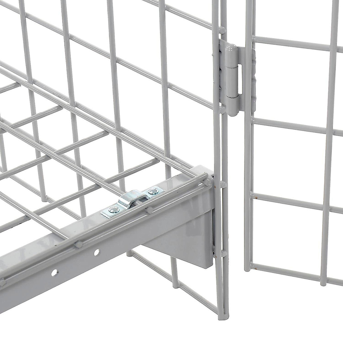 Global Industrial Wire Mesh Security Cage, 48 x 24 x 48