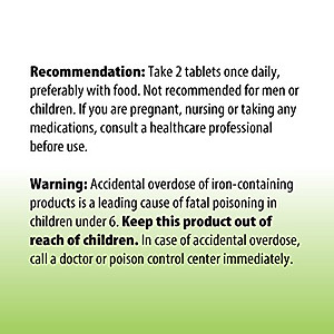 Nature's Way Alive! Garden Goodness Multivitamin for Women, High Potency B-Vitamins to Support Cellular Energy*, 1 Serving Veggies & Fruits**, 60 Tablets