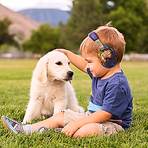 PROTEAR Kids Ear Protection,Autism Sensory Equipment, Cute Noise Cancelling Headphones For Toddlers & Kids & Teenagers, Ideal For Monster Jam,Air Show,Concerts, Events, NRR 25 dB,2024NEW