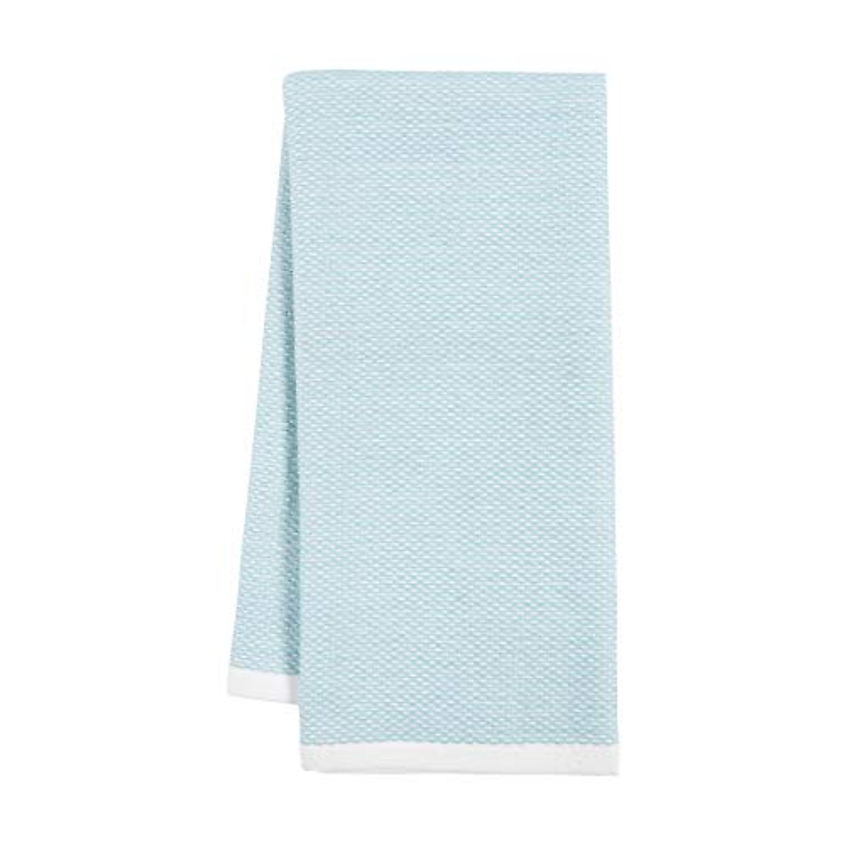 KAF Home Ayesha Curry Mixed Utility Kitchen Towel Set | Set of 6 Mixed Terry Kitchen Towels | Absorbent Kitchen Towels Perfect for Spills, Drying Dishes, Cooking, and Any Household Mess - Aqua