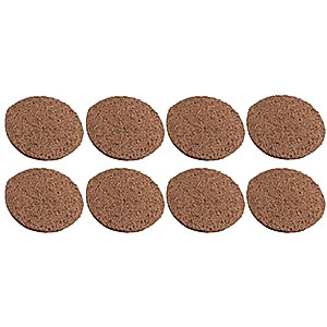YARNOW Pet Supplies 24pcs Birds Small Liners and Breeding Animals Parrots Materials Liner Nesting Classic Mats Pad Vintage Natural Substrate Practical Brown Size Hut Pigeon Premium Glass Animals