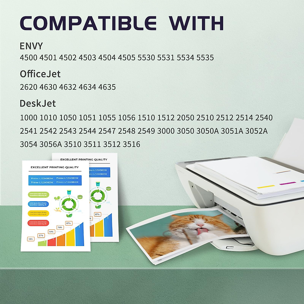 ZIPRINT 210XL 211XL Combo Remanufactured Ink Cartridge Replacement for Canon 210XL 211XL Combo Pack PG-210XL use with Pixma MP495 MX410 MP250 IP2702 MP490 Printer, 211XL Color and 210XL Black, 2-Pack