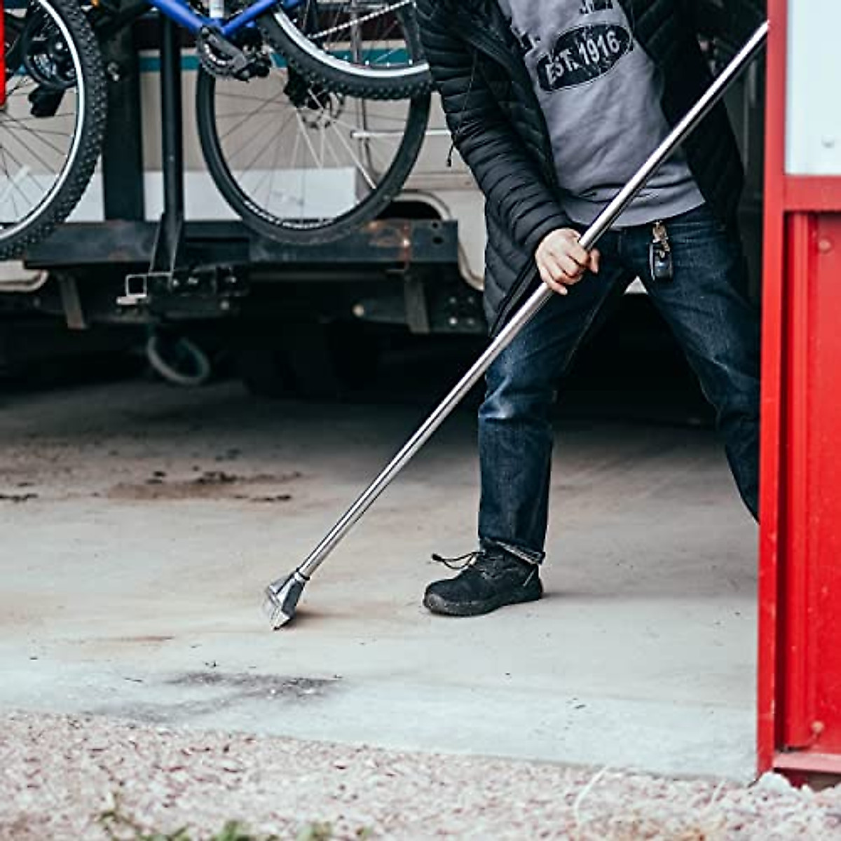 ABN Replacement 8in Floor Razor Scraper Blades 5-Pack – Heavy-Duty Garage Flooring Removal and Demolition Razors