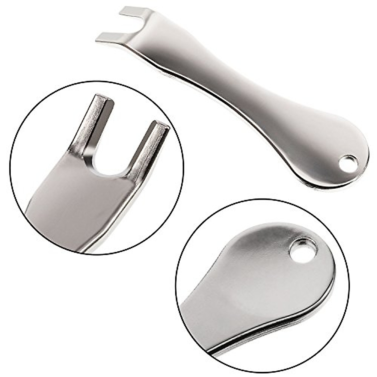 TecUnite 15 Pcs Acoustic Guitar Bridge Pins Puller Pulling Remover Extractor Tool with Guitar Saddle Nut and 12 Pack Guitar Bridge Pins