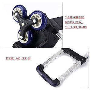 CUSALBOY Six Wheels Trolley Suitcase School Bags For Boys Girls Oxford Vacation Rolling Backpack Kids Traveling Luggage (blue)