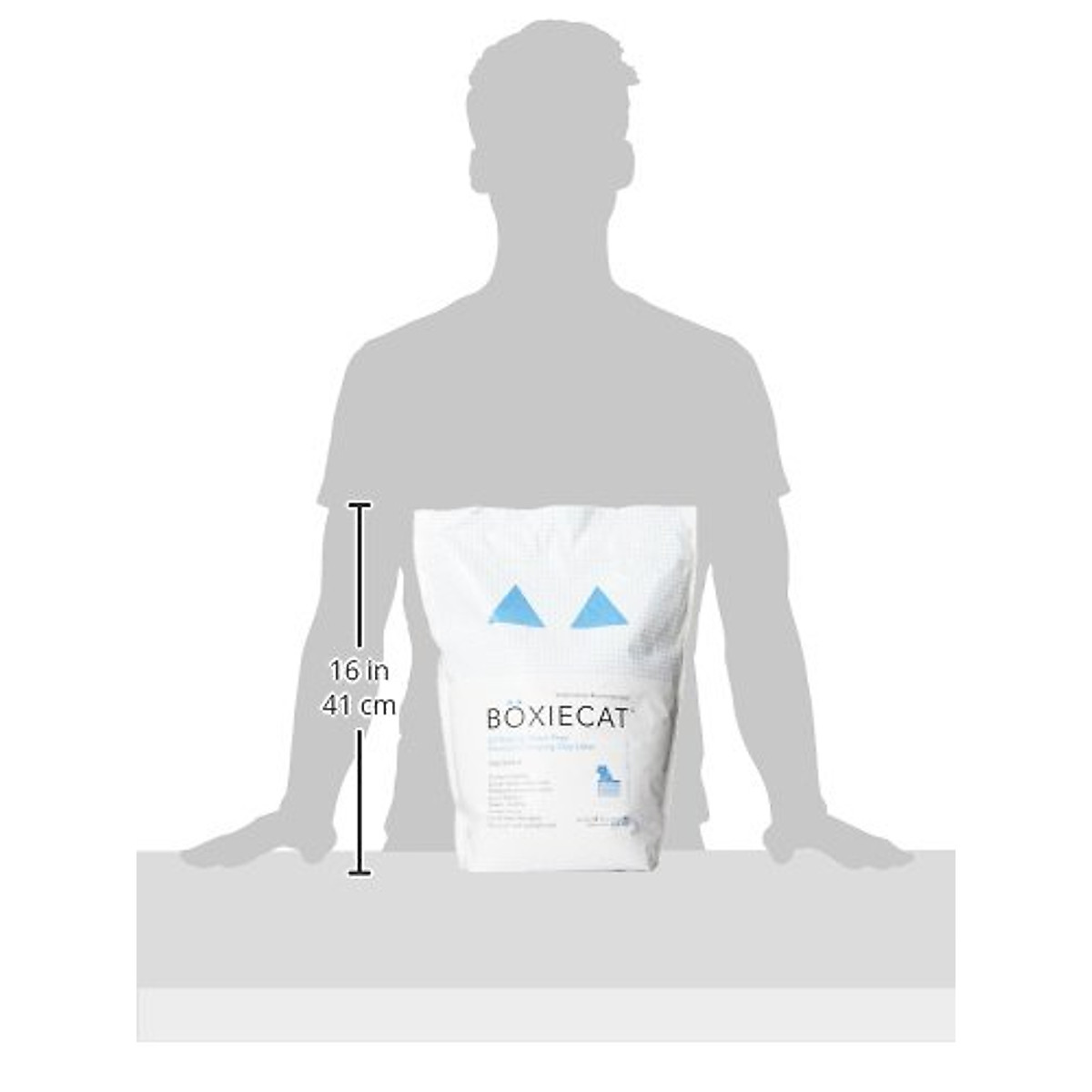 Boxiecat Premium Clumping Cat Litter - Scent Free - Clay Formula - Ultra Clean Litter Box, Longer Lasting Odor Control, Hard Clumping Litter, 99.9% Dust Free