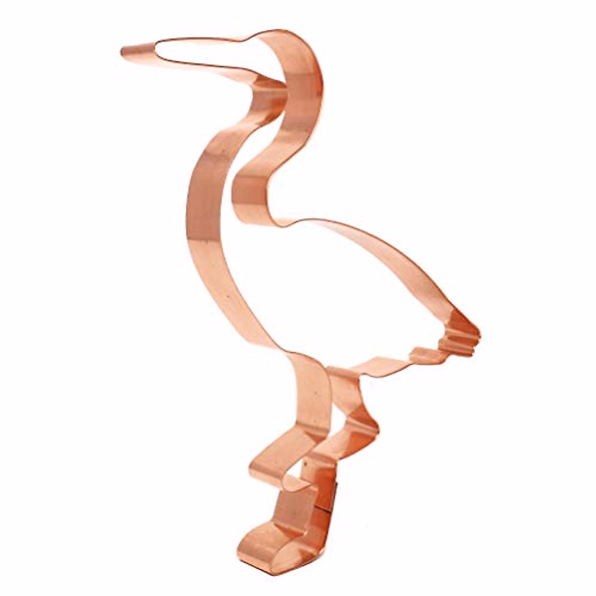 Jumbo Blue Heron Copper Bird Cookie Cutter
