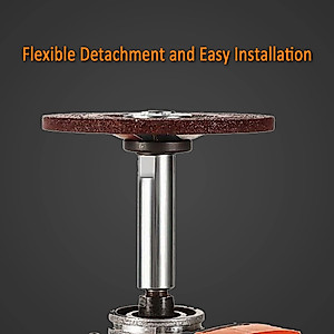 3 PCS 5/8"-11 Thread Angle Grinder Extension Shaft, Rotary Extension Shaft Set, Angle Grinder Extension Connecting Rod, for Polisher and Angle Grinder, 3.1 inch, 3.9 inch, 5.5 inch (Silver)