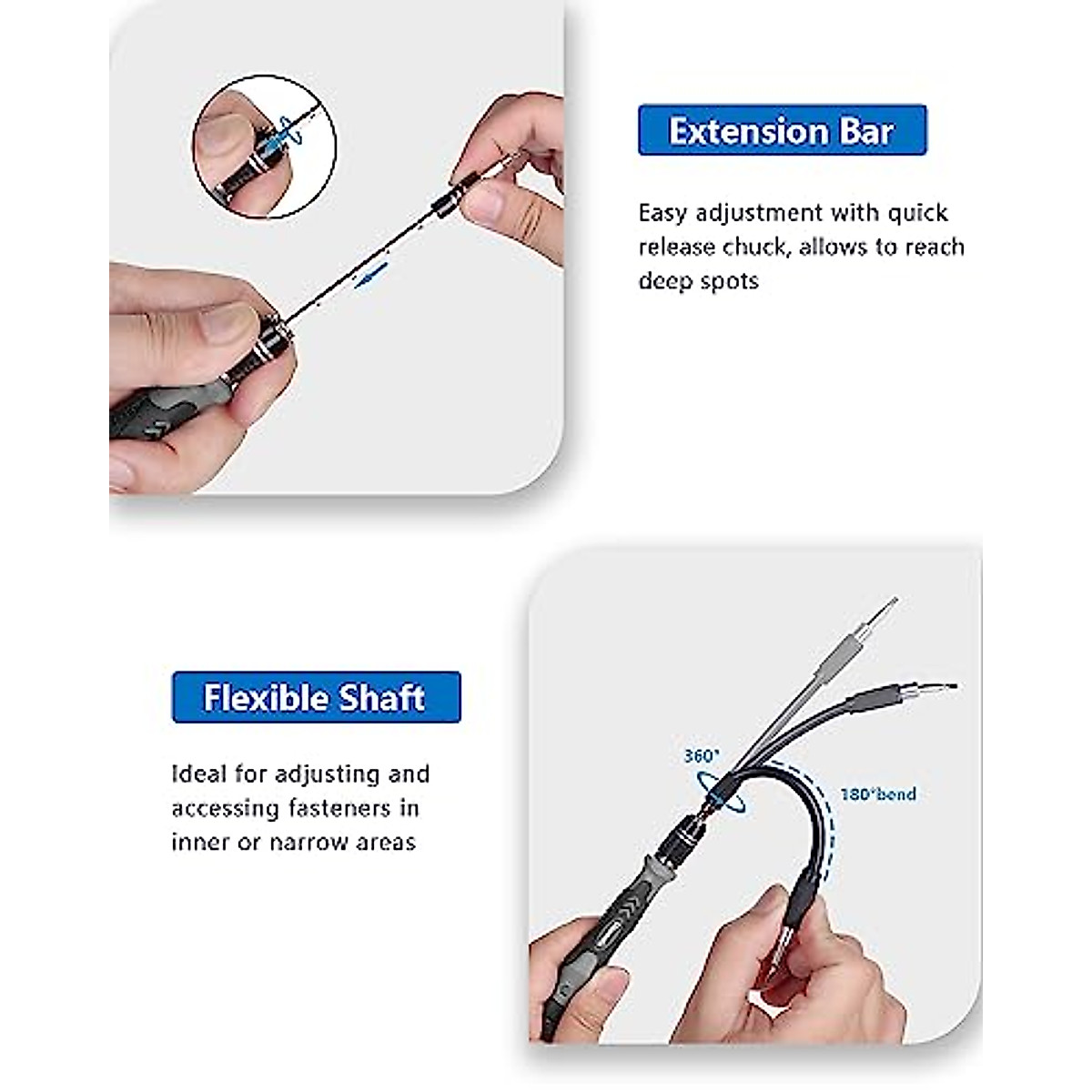 Precision Screwdriver Set, UnaMela Upgraded 122 in 1 with 101 Bits Repair Tool Kit, Magnetic Screwdriver Set with 21 Repair Tools for Electronics, Laptop, Computer, PC, iPhone, PS4, Game Console