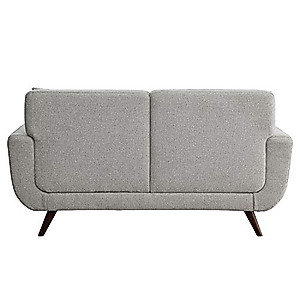 Lexicon Fairmont Living Room Loveseat, Gray