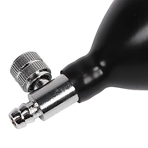 Pressure Latex Bulb, Replacement Inflation Bulb Pump Hand Squeeze Sphygmomanometer Bulb for Manual Inflation of Sphygmomanometer - Works with BP Cuff and Cervical Inflatable