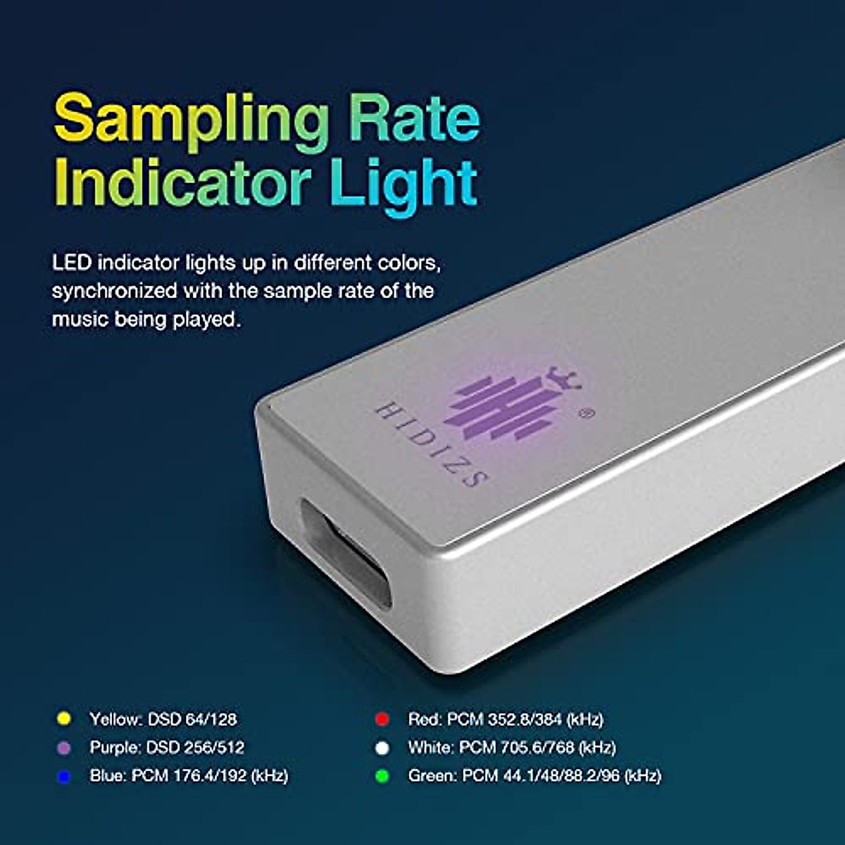 HIDIZS S9 PRO Balanced & Single-Ended Mini HiFi DAC & AMP, 768kHz/32Bit, DSD512 Portable Audio Decoding Amplifier for iPhone iPod Android PC with Windows/Mac OS/iOS/iPad OS System (Silver)
