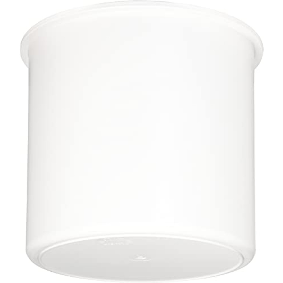 Carlisle FoodService Products Coldmaster Plastic Ice Cream Server and Lid, 3 Gallon, White