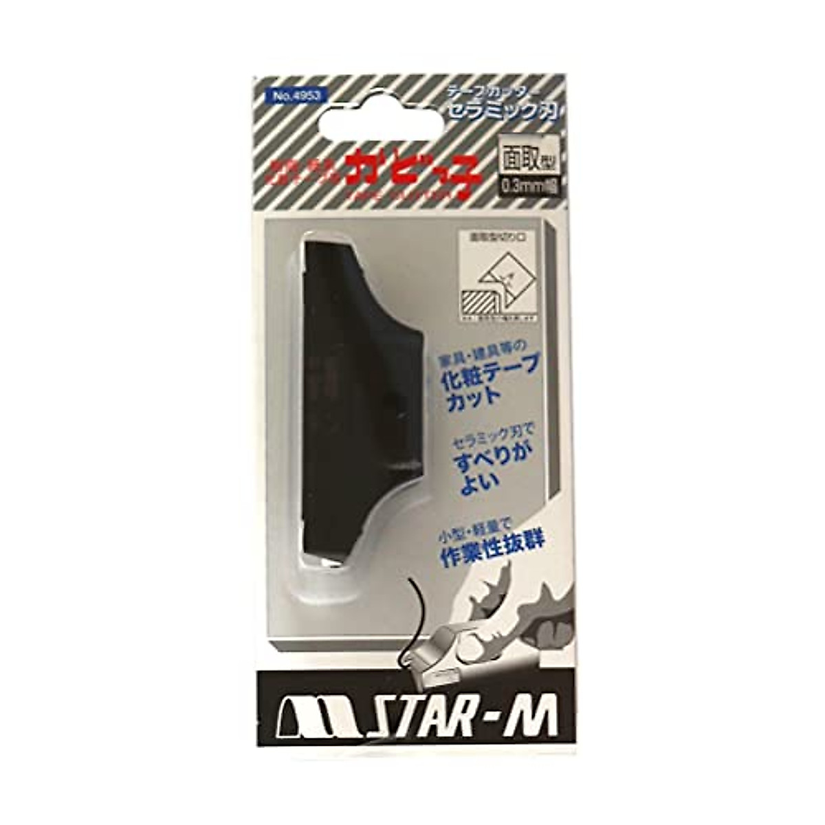 Star-M Kadokko (4953-M03) Chamfer Type (0.3mm Width)