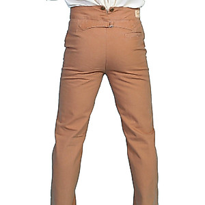 Scully Men's Rangewear Canvas Pant, Brown, 36