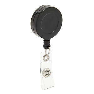 100 Pack Retractable ID Badge Reel for Card Holders with Clips, Nurses and Teachers, Office Supplies (26.5 in)