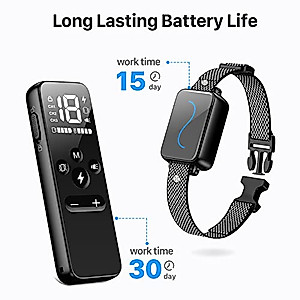 Vsezund Shock Collar for Dogs 2 Pack, Dog Training Collar with Remote, 3 Training Modes and Waterproof, Electric Dog Shockers for Small, Medium, Large Dogs