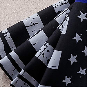 American Flag Duvet Cover Set, Red Stripe Decor Bedding Set Independence Day Freedom Theme Comforter Cover for Adult Teens Child Soft Microfiber Bedspread 1 Duvet Cover 2 Pillowcases, Queen Size