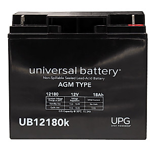 UPG New Replacement Battery for DR Power Field Mower 10483 104837 12V 17AH 18AH