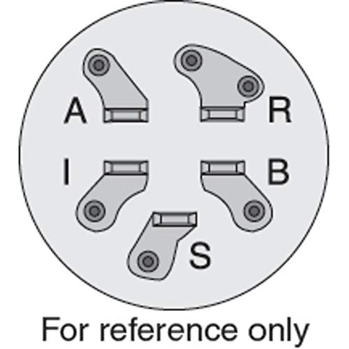 Stens New Indak Ignition Switch 430-249 Compatible with Jacobsen HF-5, Outfront 72", Turf Cat 50 and 60, Greens King II and IV and Most Models, National 68" and 84" Decks 1A808B, 12-8140, AM103286