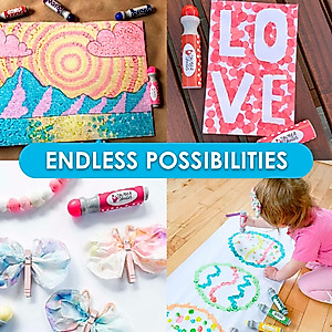 Washable Dot Markers 36 Pack With 118 Activity Sheets For Kids, Gift Set With Toddler Art Activities, Preschool Children Arts Crafts Supplies Kit, Special Holiday Bingo Dabbers Dobbers, Dauber Dawgs