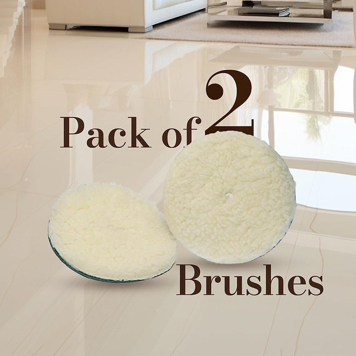 Koblenz 4501029 lambswool lustering Pads