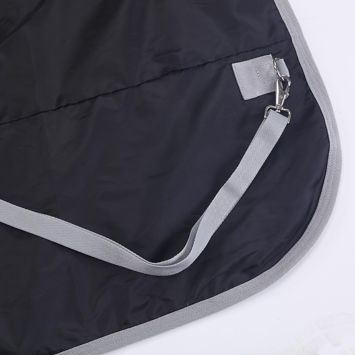 Gallopoff 1200 Denier Rip-Stop Turnout Rain Sheet Lightweight Waterproof Breathable Horse Blanket (No Fill) Pinkgrey 69"