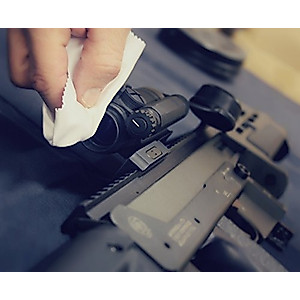 The Rag Company - Professional Microfiber Firearm/Gun/Reel Cleaning & Maintenance Kit - Huge Assortment of Hunting & Fishing Equipment Towels & Cloths (20-Piece)