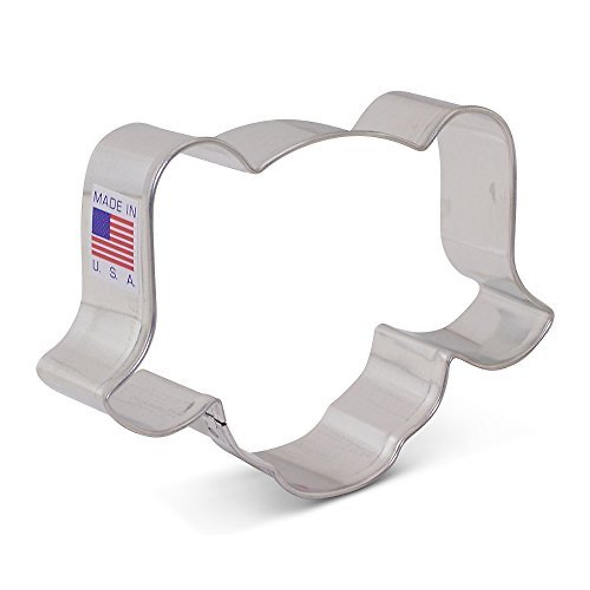 Dog Face Cookie Cutter, 4" Made in USA by Ann Clark