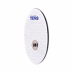 TENS Electrodes, Premium Quality Small Replacement Pads for TENS Units, 10 Pairs of Snap TENS Unit Electrodes (20 TENS Unit Pads), 1.57 inch (4cm) x 1.18 inch (3cm), Discount TENS Brand