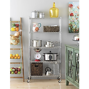 Whitmor 6056-3528 Cart, Chrome