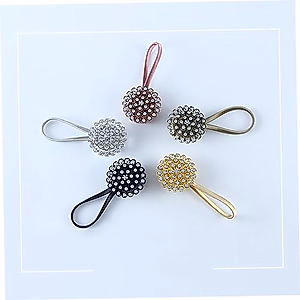Garneck Magnetic Curtain Tiebacks Royal Drips Curtain Ties Magnetic Curtain Tie Backs Magnetic Tie Backs Magnetic Curtain Tiebacks Gold Curtain Holdbacks Office Accessories Magnetic Buckle