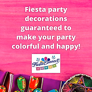 Mexican Independence Day Party Banners Tri-color (Red, green and white), Papel Picado for Fiestas Patrias 83 feet total, Pre assembled on string for easy hanging