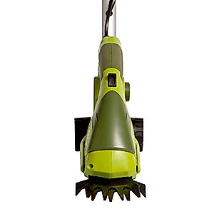 Sun Joe HJ605CC Cordless 2-in-1 Grass Shear + Hedge Trimmer w/Extension Pole, Green